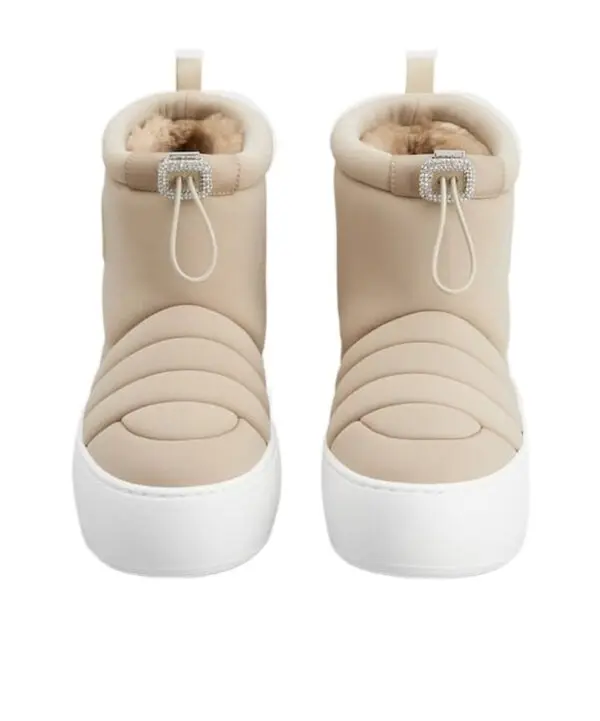 ROGER VIVIER Viv' Up Ankle Booties With Crystal Buckle