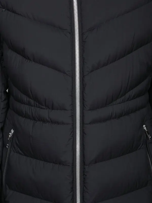 Moose Knuckles Zip-up Padded Jacket With Removable Fur