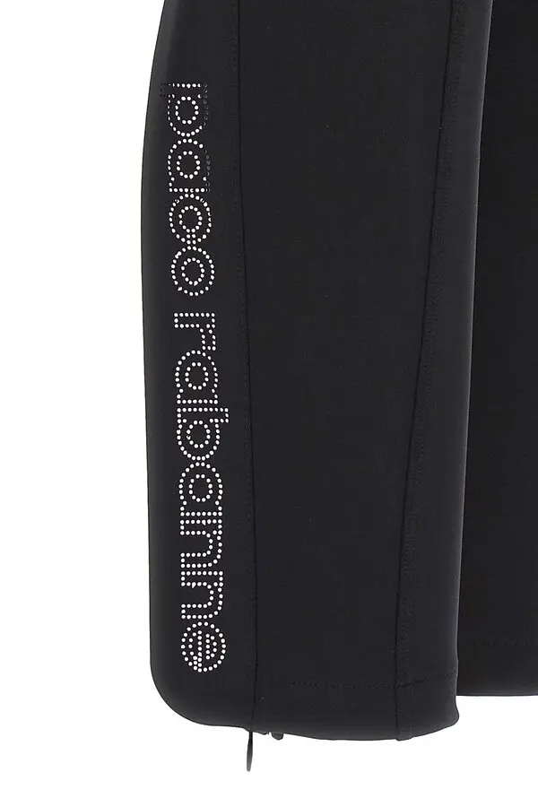 Rabanne Logo Detailed High Waisted Leggings