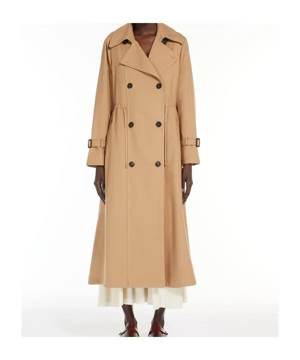 Max Mara Double-breasted Belted Trench Coat