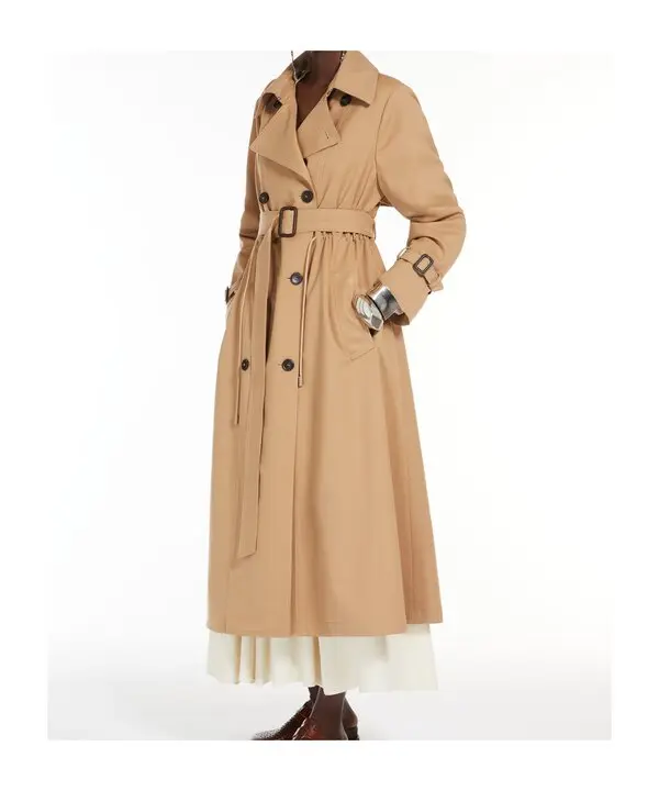 Max Mara Double-breasted Belted Trench Coat