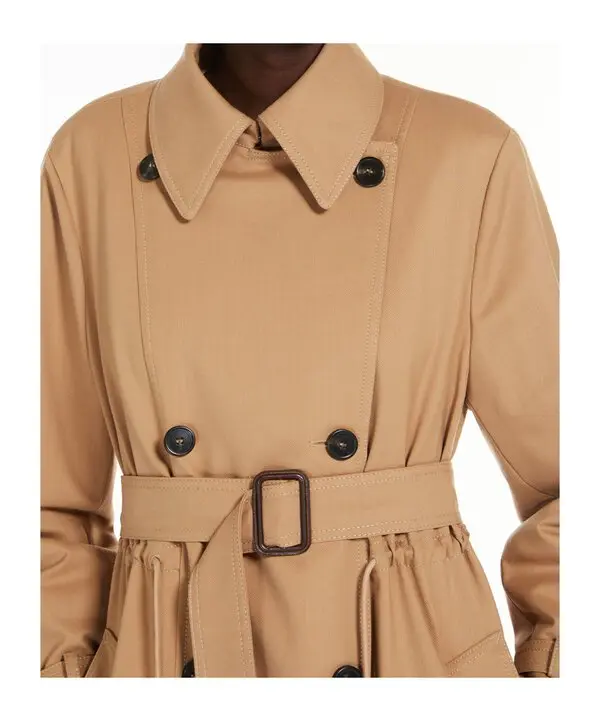 Max Mara Double-breasted Belted Trench Coat