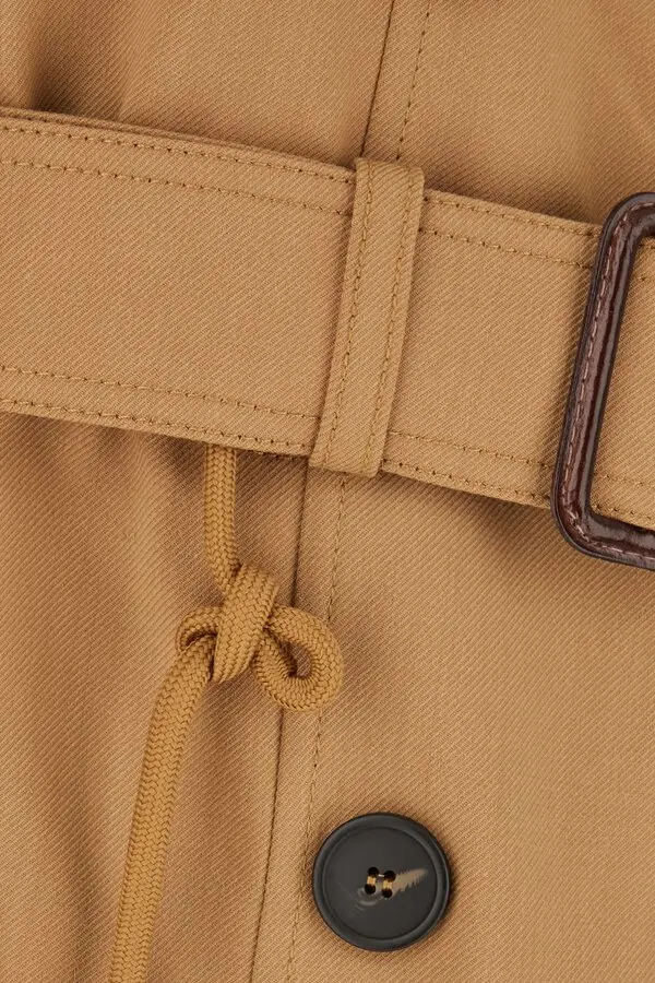 Max Mara Double-breasted Belted Trench Coat