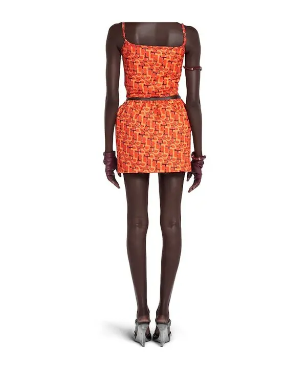 Gucci Horsebit Printed Mini Skirt