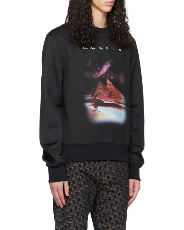 LANVIN Logo-print Detail Sweatshirt