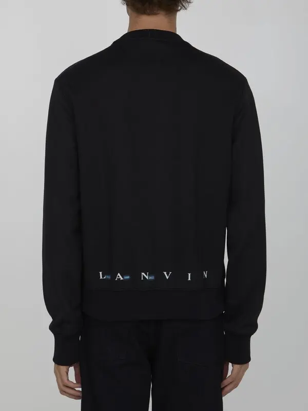 LANVIN Logo-print Detail Sweatshirt