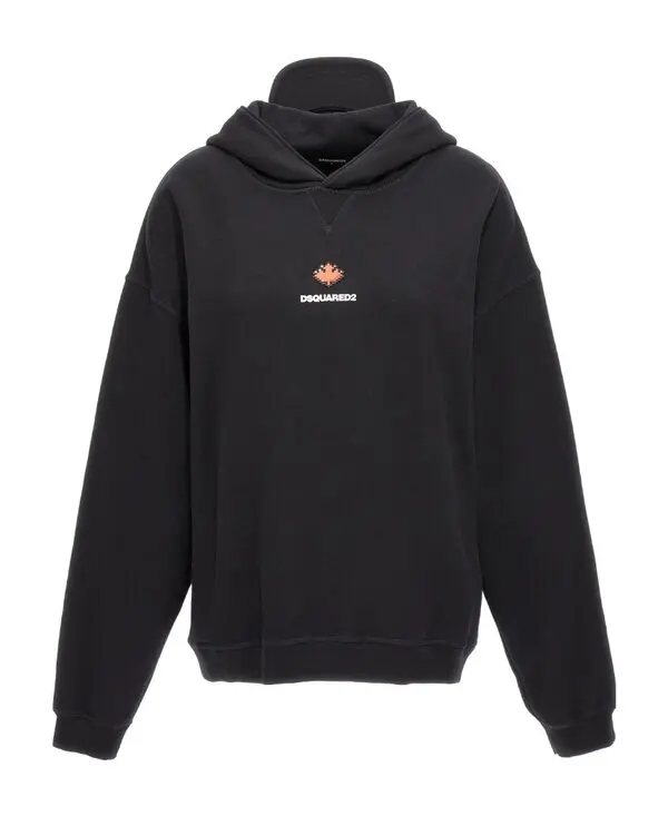 Dsquared2 Logo Printed Long Sleeve Hoodie