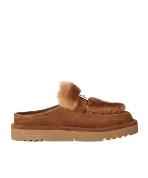 Fendi Apres Chic Ff Plaque Sabots