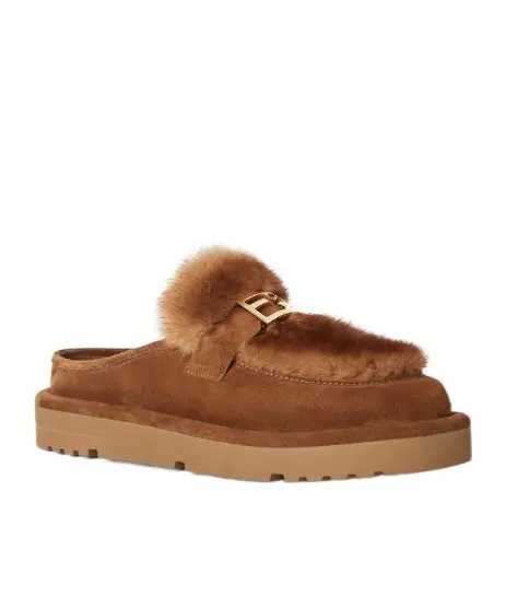 Fendi Apres Chic Ff Plaque Sabots