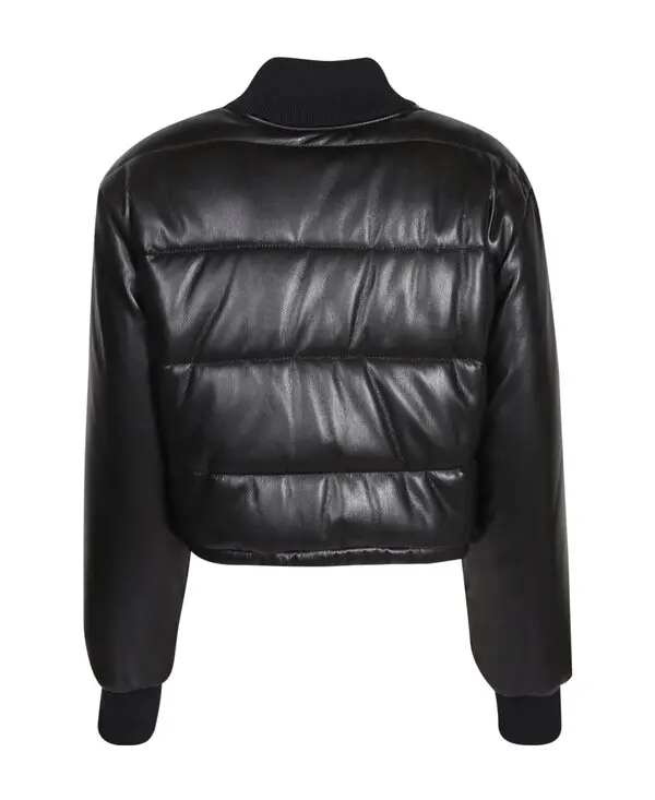 MSGM Cropped Quilted Jacket