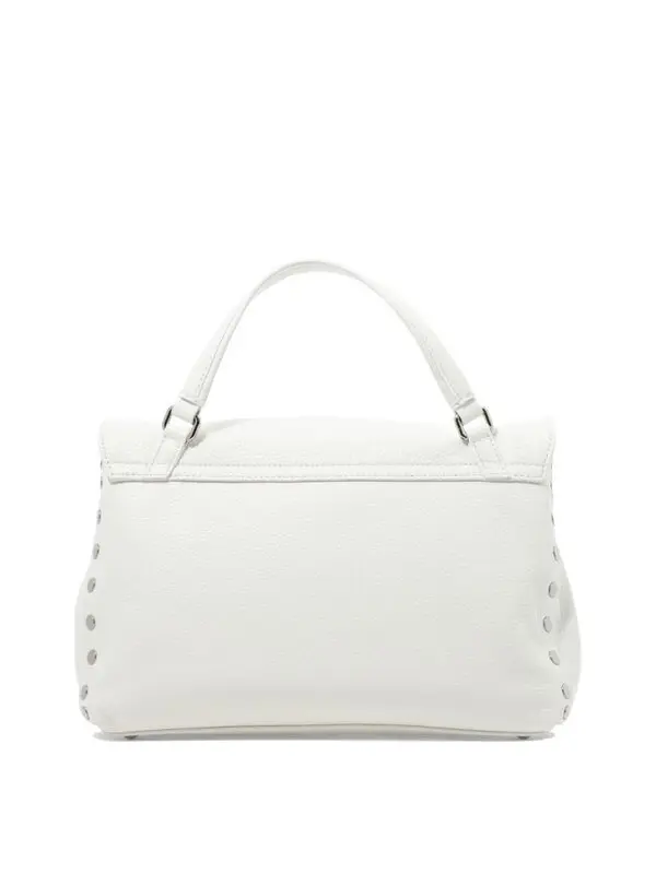 ZANELLATO Postina S Daily Foldover Top Handbag - White
