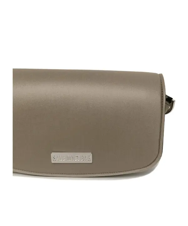 Save My Bag Flip Shoulder Bag - Nude