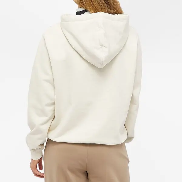 Off-White Embroidered Logo Hooded Sweatshirt