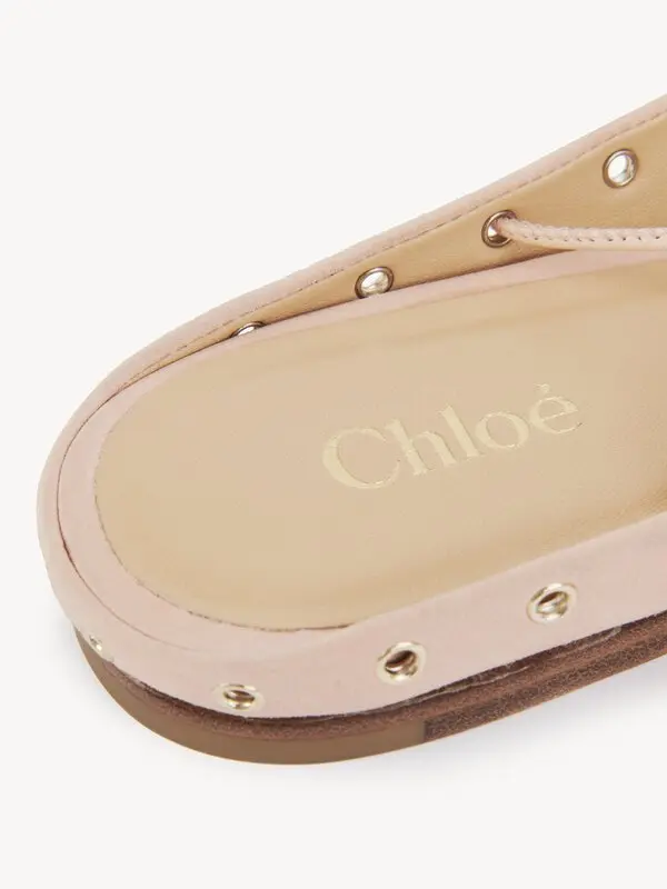 Chloé Ghillies Ballerina Flats - Pink