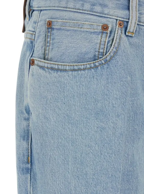 Valentino Garavani Logo Patch Flared Jeans