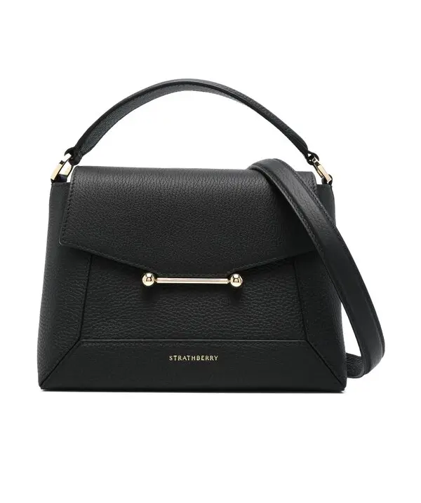 Strathberry Mosaic Tote Bag - Black