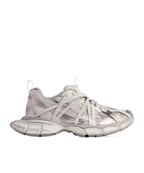 Balenciaga 3xl Extreme Laces B Sneakers - Gray