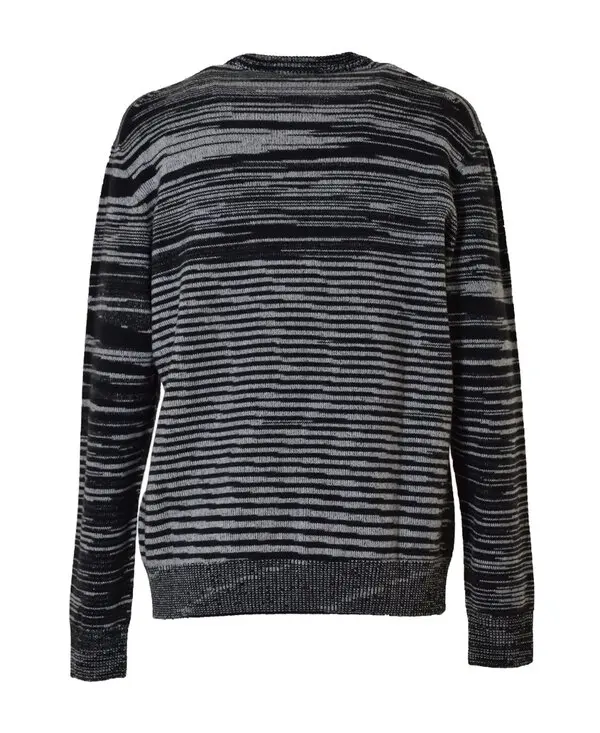 Missoni Striped Cashmere Jumper - Black