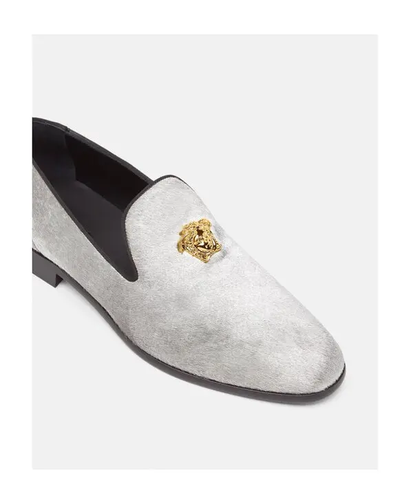 Versace Medusa-head Slip-on Loafers