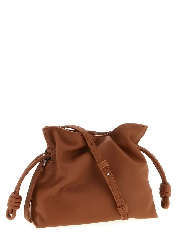 Loewe Mini Flamenco Clutch Bag - Brown
