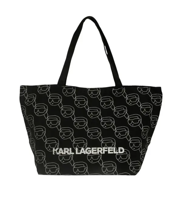 Karl Lagerfeld Monogram Tote Bag