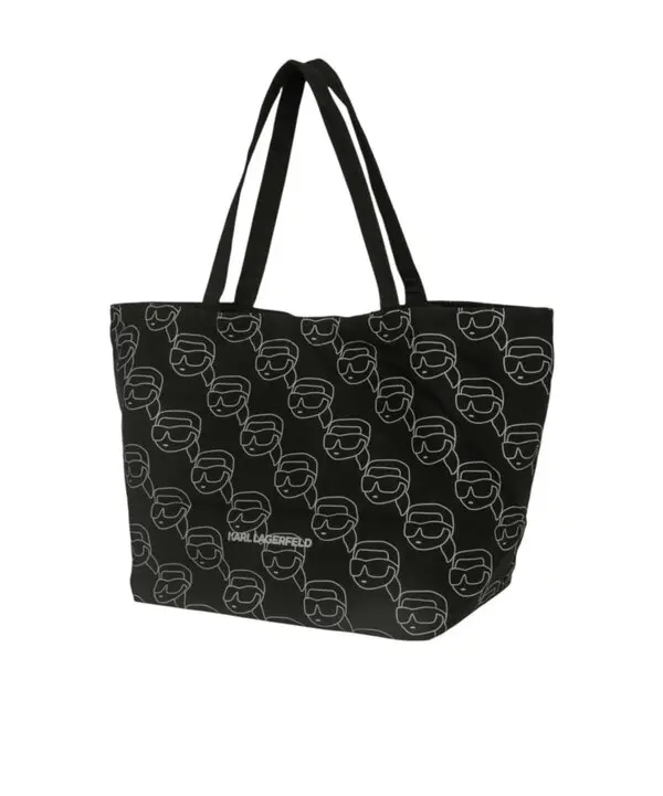 Karl Lagerfeld Monogram Tote Bag