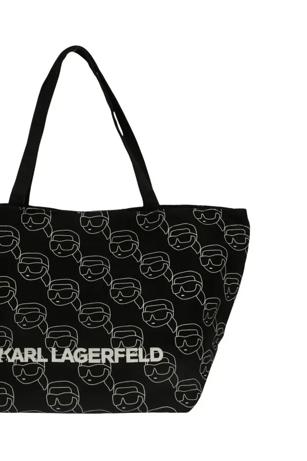 Karl Lagerfeld Monogram Tote Bag