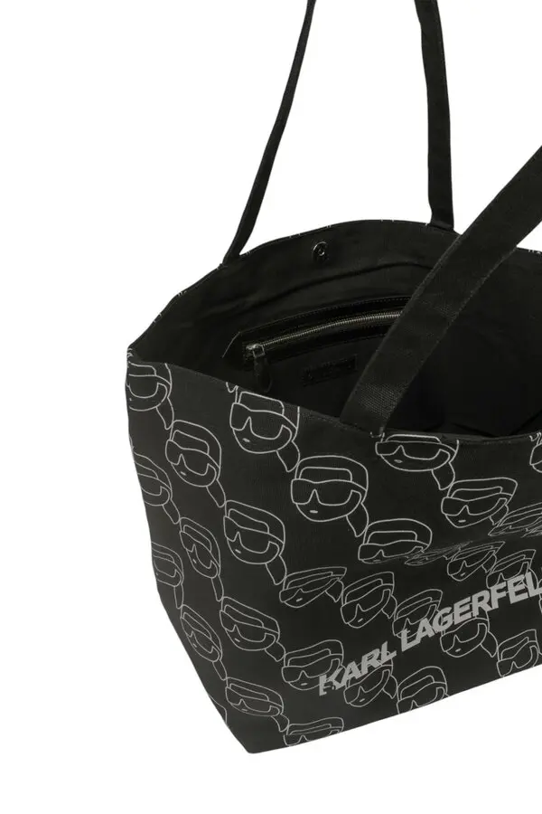 Karl Lagerfeld Monogram Tote Bag