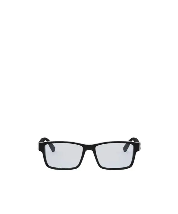 BVLGARI Rectangle Frame Eyeglasses - Black
