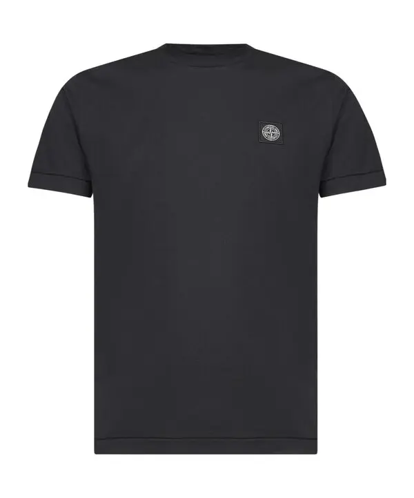 Stone Island Compass Patch Slim T-shirt - Black