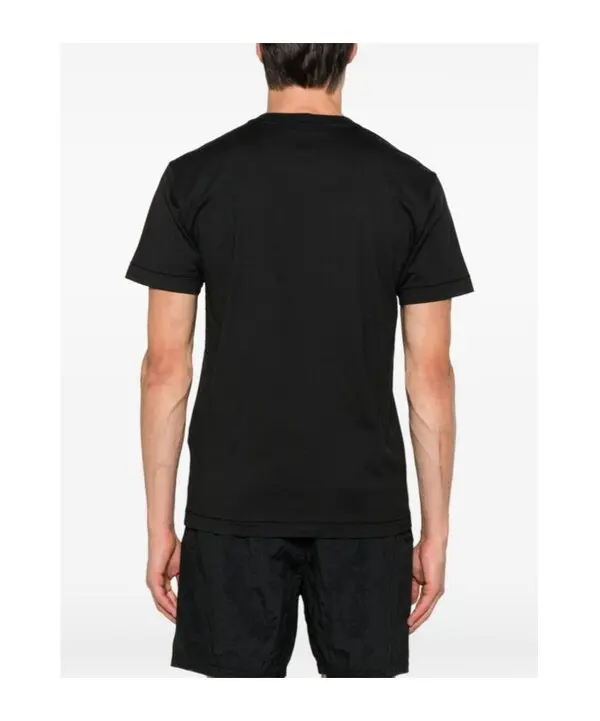 Stone Island Compass Patch Slim T-shirt - Black
