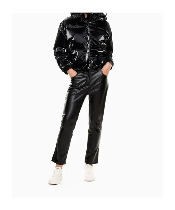 EA7 Padded Jacket With Glossy Finish