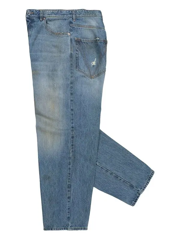 Vetements Distressed Baggy Jeans
