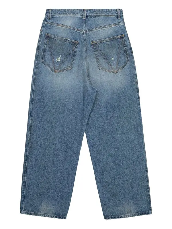 Vetements Distressed Baggy Jeans