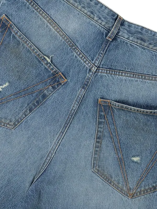 Vetements Distressed Baggy Jeans