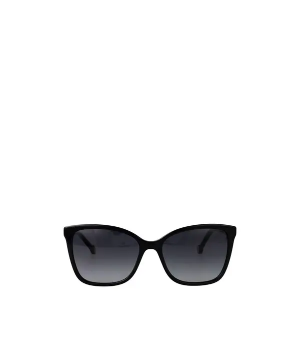 Carolina Herrera Geometric Sunglasses - Black