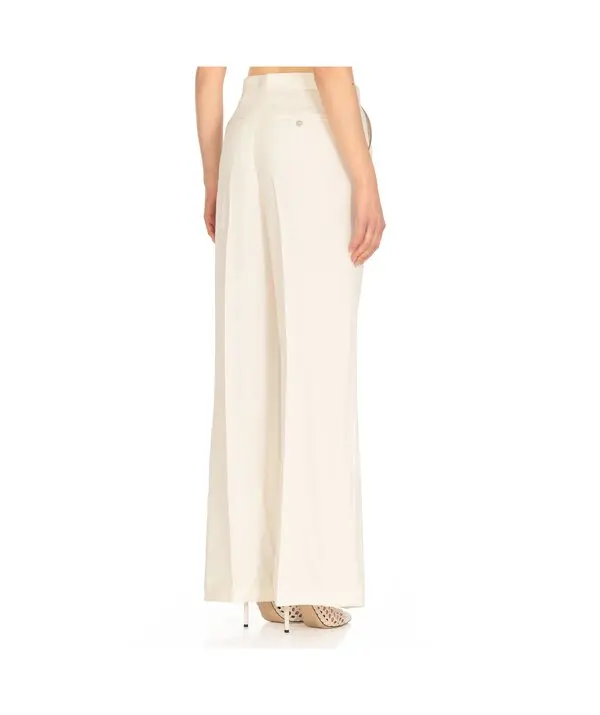 Polo Ralph Lauren Flared Pleated Detail Trousers