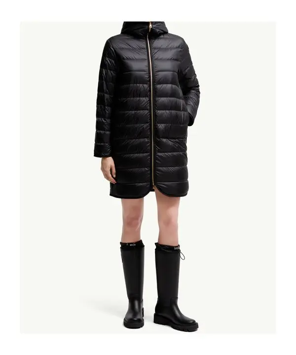 Moncler Bonreposse 3-in-1 Wool Cashmere Long Down Jacket