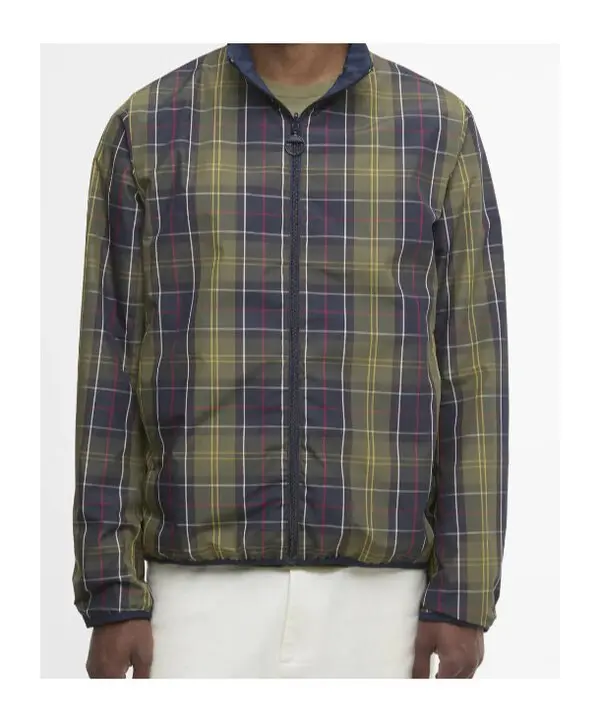 Barbour Reversible Korbel Showerproof Jacket - Navy Blue
