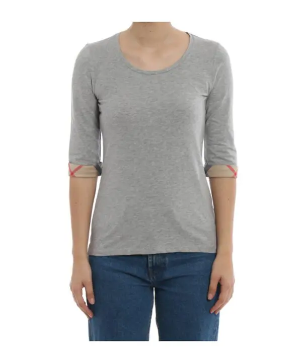 Burberry Classic Checked Sleeve T-shirt