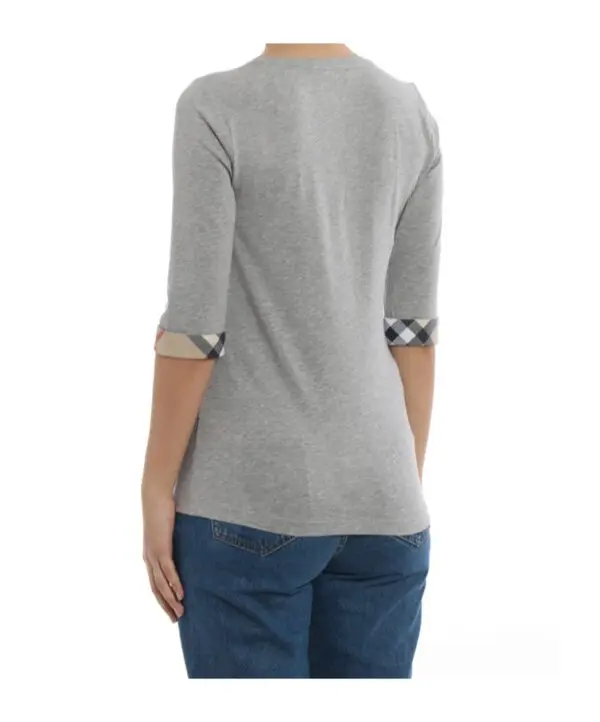 Burberry Classic Checked Sleeve T-shirt