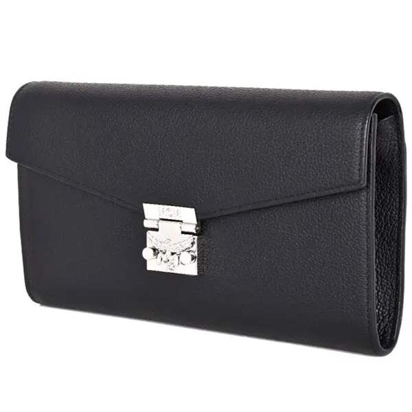 Mcm Litchi Emblem Single Shoulder Bag