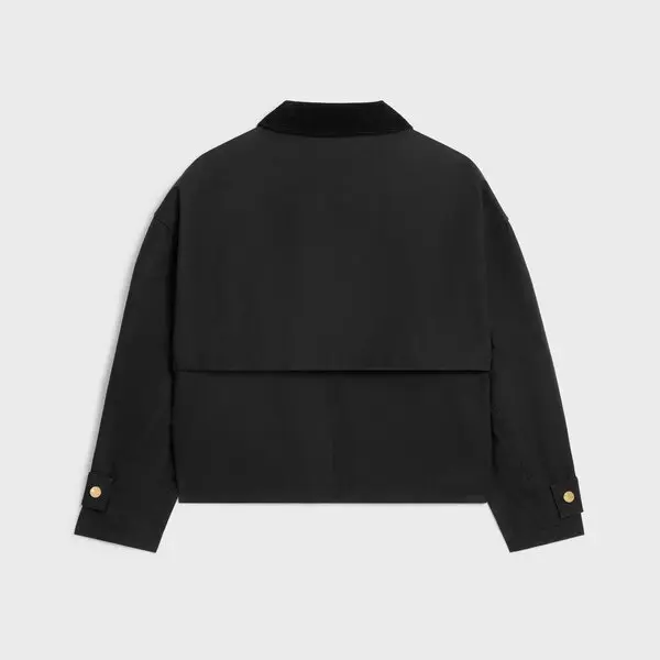 Celine Waxed Cotton Jacket