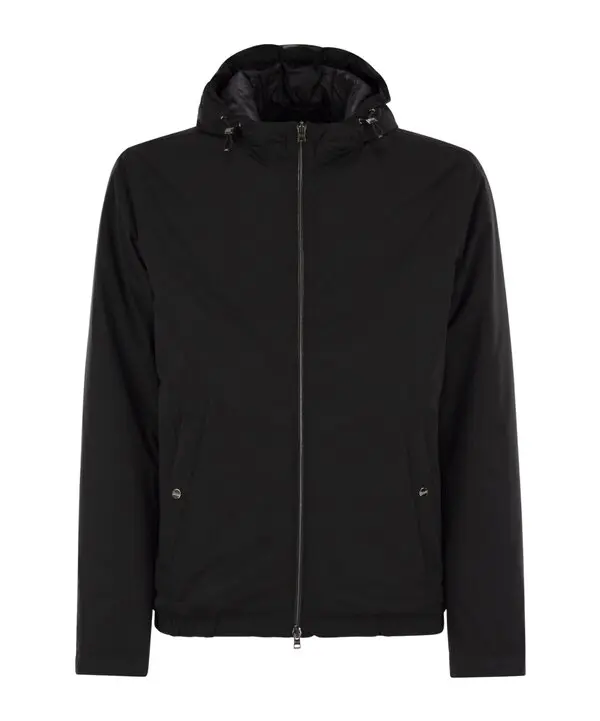 Herno Hooded Casual Jacket - Black