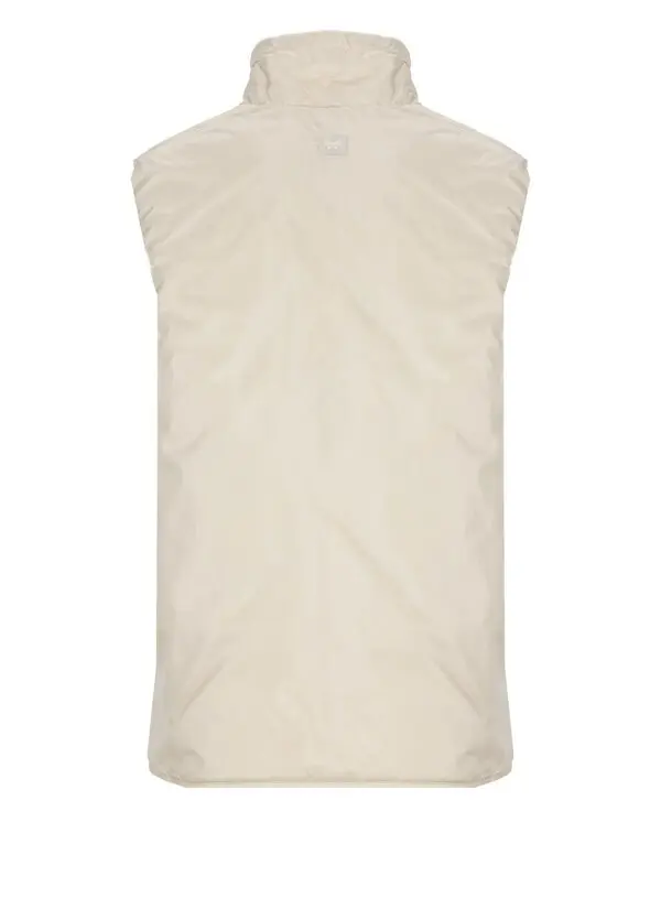 Max Mara Yoro Zip-up Drawstring Gilet - Beige