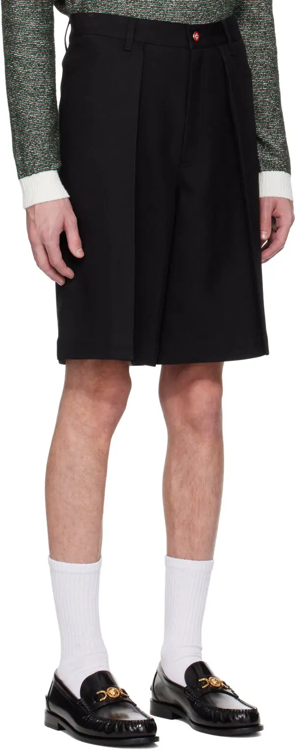 Casablanca Chicano Pleated Shorts