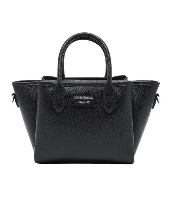 Emporio Armani Top-handle Tote Bag - Black