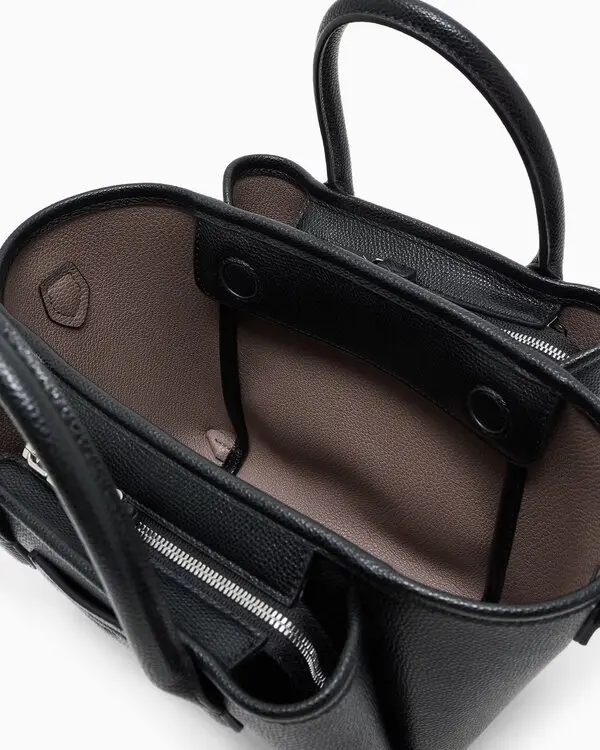 Emporio Armani Top-handle Tote Bag - Black