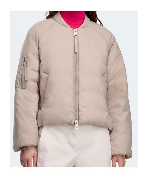 Canada Goose Elba Down Bomber Jacket - Limestone