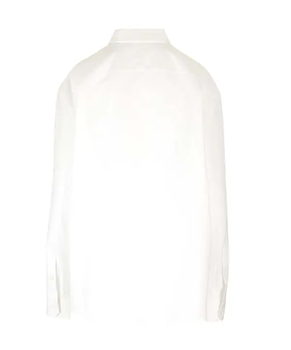 Loewe Logo Embroidered Long-sleeved Shirt